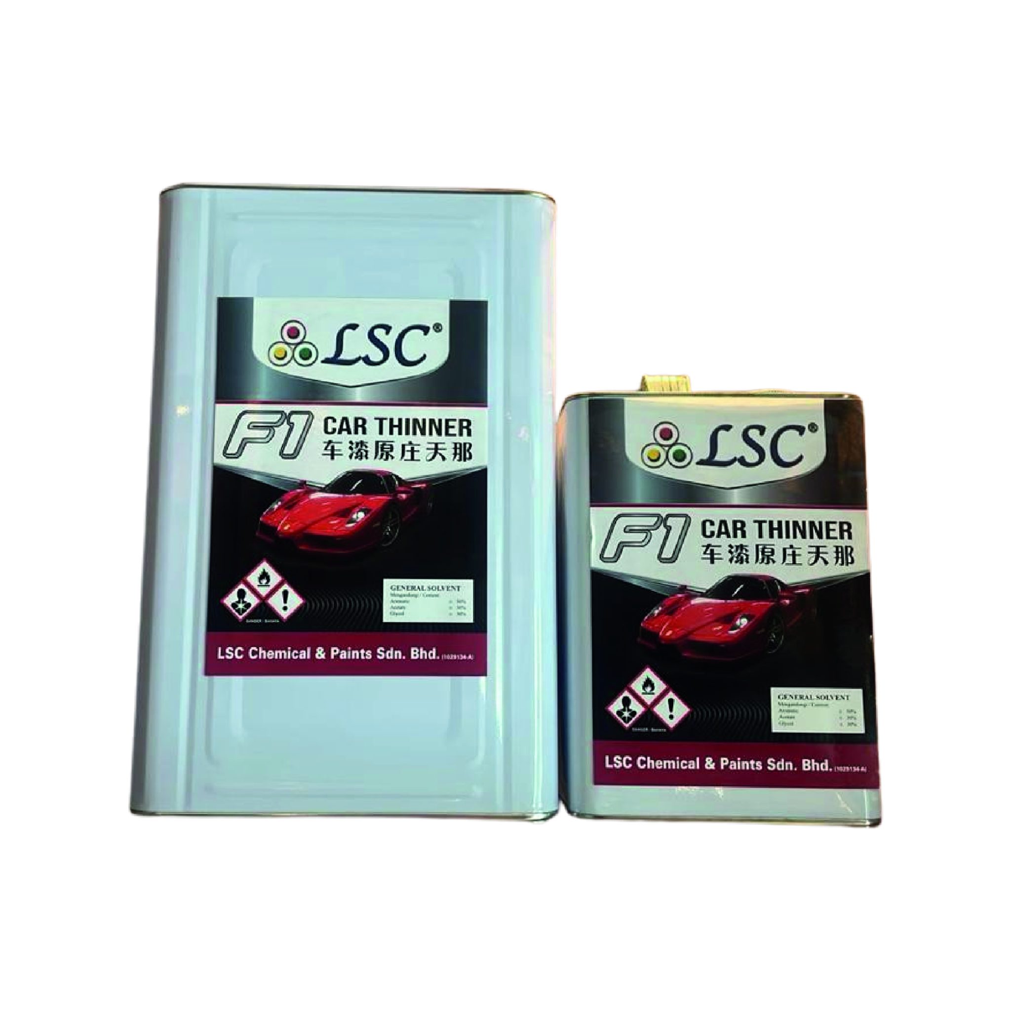 F1 Car Thinner – LSC Chemicals & Paints Sdn. Bhd.